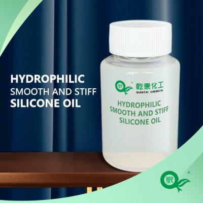 China Hydrophilic Textile Finishing Cationic Fabric Softener Agent Smooth Stiff Silicone Oil for sale
