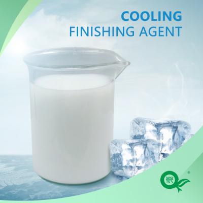 China Cooling Textile Finishing Agent Pretreatment Auxiliaries Milky White Liquid ODM for sale