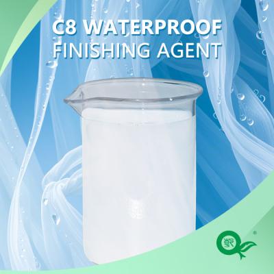 China C8 Waterproof Agent Fluorocarbon Compound Has Strong Waterproof Ability And Is Used For Waterproof Finishing Of Synthetic Fibers, Cellulose And Their Blended Fabrics Reaching Waterproof Level 6 for sale