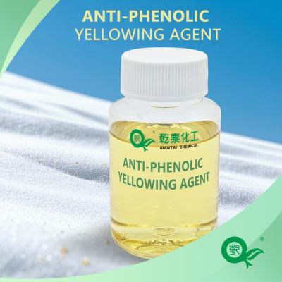 China Anti Phenolic Yellowing Dyeing Textile Finishing Agent Auxiliaries Liquid Anionic Ionicity for sale