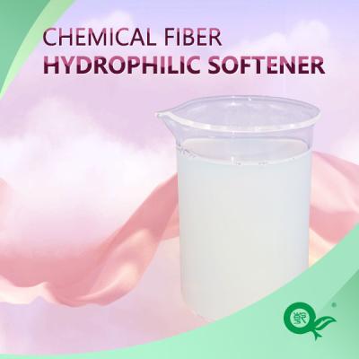 China Chemical Hydrophilic Silicone Softener For Polyester Cotton Textiles Fiber for sale