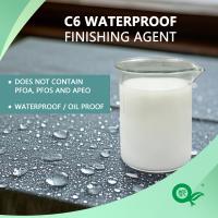 China C6 Waterproof Finishing Agent Free Of PFOA PFOS And APEO Waterproof Oil Resistant And Stain Resistant for sale