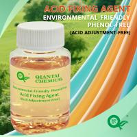 China Environmental-Friendly Phenol-Free Acid Fixing Agent (Acid Adjustment-Free)   Industrial dye fixing agent in textile   Eco dye fixing agent chemistry for sale