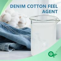 China Denim Fabric Hand Feel Agent / Denim Softener / Denim Washing Process / Blended Fabric Softening & Bulking Additive / Fabric Cotton-like Hand Feel for sale