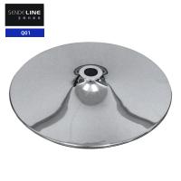 China Chrome Bar Stools Accessories Plated Color Round Swivel Chair Base 300mm 380mm 400mm for sale