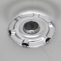 China Chrome Bar Stools Accessories Plated Color Round Swivel Chair Base 300mm 380mm 400mm for sale