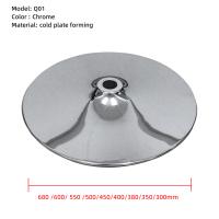 China Chrome Bar Stools Accessories Plated Color Round Swivel Chair Base 300mm 380mm 400mm for sale