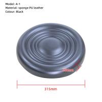 China PU Leather Sponge Lift Chair Accessories Beauty Salon Round Bar Stool Seat Cushions for sale