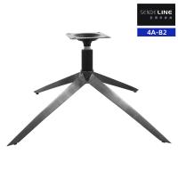 China Titanium Plated Office Chair Base Replacement Five Star Metal Swivel Chair Base for sale