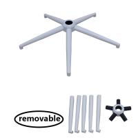 China Disassemble Office Chair Base Replacement Chrome / Spray Chair Bifma Test Chair Legs for sale