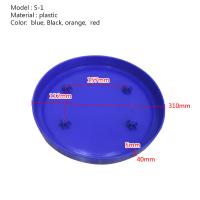 China Beauty Salon Plastic Chair Cushion Pad Round Bar Stool Chair Cushion 310mm Diameter for sale