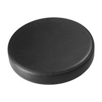 China Swivel Office Chair Accessories 31cm Integrated Small Bench PU Leather Stool Cushion for sale