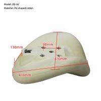 China Ergonomic PU Chair Cushion Pad For Saddle Bar Stools Dentist Chair Riding Chair for sale