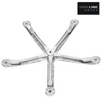 China Factory wholesale Infusion Stand Base Accessories Iron Advertising Display Stand 5 Star Hardware Feet for sale