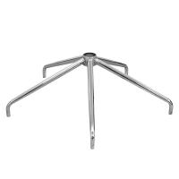 China Adjustable Height Office Chair Base Replacement Rotary Lift Swivel Chair Metal Base for sale