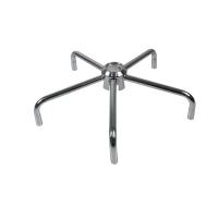 China Modern Metal Ergonomic Office Chair Swivel Base Replacement 250 Radius Electroplated for sale