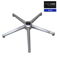 China 2 Inch 5 Casters Office Chair Base Replacement Electroplated Five Star Foot for sale
