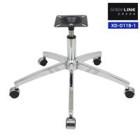 China Ergonomic Metal Base For Office Chair Adjustable Height With 5 Casters for sale