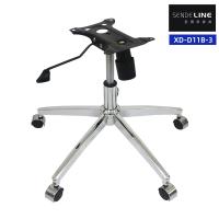 China Ergonomic Metal Base For Office Chair Adjustable Height With 5 Casters for sale