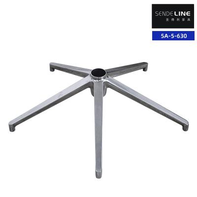 China Stylish Office Chair Metal Base Aluminum Alloy Non Rust Diameter 630mm for sale