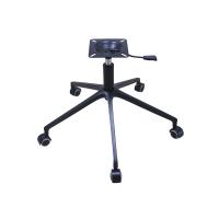 China Office Chair Metal Base with Lumbar Support and Smooth-Rolling Casters Aluminum alloy durable for sale