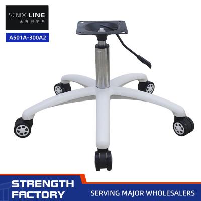 China rotary lifting Office Chair Metal Base Lifting Mechanism 60mm Wheels Dia 600mm for sale