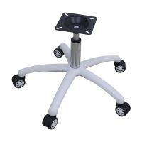 China rotary lifting Office Chair Metal Base Lifting Mechanism 60mm Wheels Dia 600mm for sale