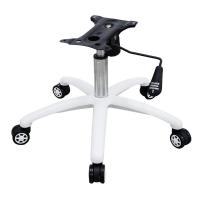 China rotary lifting Office Chair Metal Base Lifting Mechanism 60mm Wheels Dia 600mm for sale