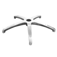 China Aluminum Alloy Swivel Chair Spare Parts Adjustable Height Metal Office Chair Base for sale