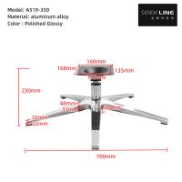 China Assembly Required - Lumbar Support and with Aluminum Office Chair base High quality aluminum is durable for sale