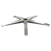 China Aluminum Office Chair Base With Wheels 700mm diameter Five Star Chair Legs for sale