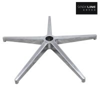 China Ergonomic Office Chair Metal Base Durable Five Stars Swivel Chair Repair Parts for sale