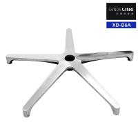 China Five Claw Office Chair Metal Base Adjustable Aluminum Alloy Revolving Chair Stand for sale