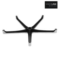 China Five Claw Office Chair Metal Base Adjustable Aluminum Alloy Revolving Chair Stand for sale