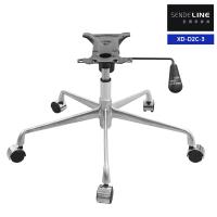 China Modern Ergonomic Caster Chair Base Aluminum Alloy Wheel Base For Office Chair for sale