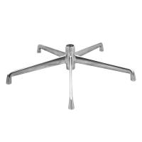 China Modern Ergonomic Caster Chair Base Aluminum Alloy Wheel Base For Office Chair for sale