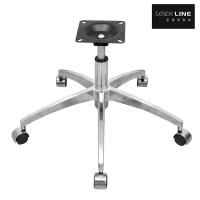 China Height Adjustable Revolving Chair Base With Wheels Aluminum Alloy 660mm diameter for sale