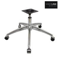 China Ergonomic Spider Office Chair Metal Base Adjustable Aluminum Alloy Polished Color for sale