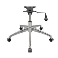 China Ergonomic Spider Office Chair Metal Base Adjustable Aluminum Alloy Polished Color for sale
