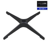 China Comfortable Adjustable Metal Office Chair Base Aluminum Alloy Four Star Swivel Base for sale