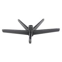 China Height Adjustable Rolling Chair Wheel Base Replacement Nylon Five Pronged Chair Legs for sale