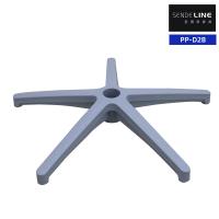 China White Grey Black Five Star Replacement Swivel Chair Legs Nylon Office Chair Base for sale