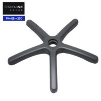 China Height Adjustable Office Chair Nylon Base Plastic Five Star Foot Swivel Office Chair Base for sale