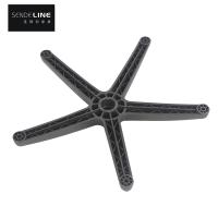 China Nylon Smooth Swivel Chair Base Replacement Legs Office Chair Base black for sale