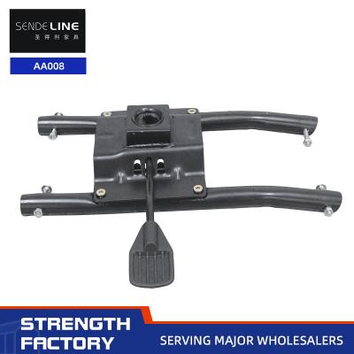 China Electrophoretic Black Office Chair Mechanism Adjustable Cold Plate Molding for sale