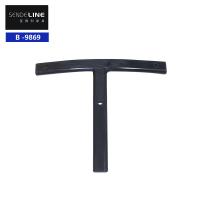 China Black Ergonomic Home Office Chair Accessory Iron Metal Frame Plastic Construction for sale