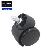 China 0.5kg Load Office Chair Wheel Replacement Nylon 50mm 5 Wheels Office Chair Pulley for sale