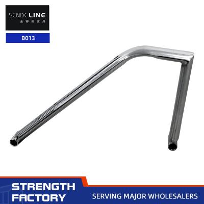 China Iron Office Chair Armrest Replacement Diameter 355mm Electroplate Color for sale