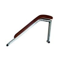 China Iron Office Chair Armrest Replacement Diameter 355mm Electroplate Color for sale