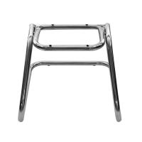 China Standard Installation Office Chair Metal Frame Electroplated / Black Bow Frame for sale